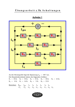 16 Übungen gemischte Schaltungen - Carl-Engler-Schule