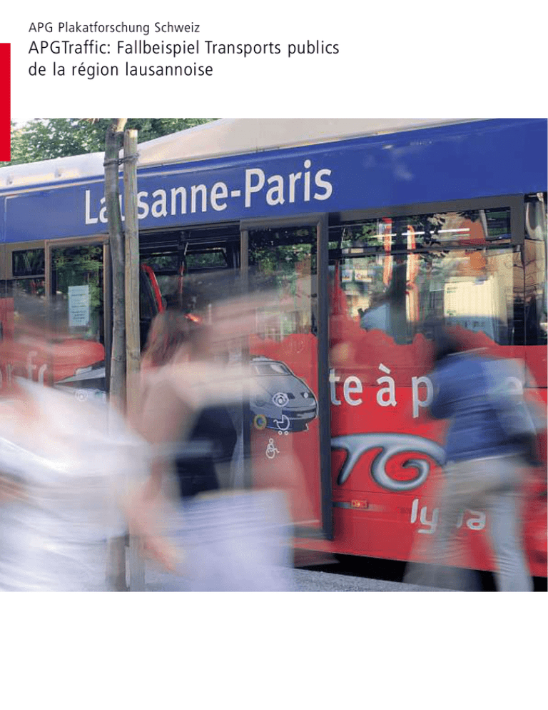 Fallbeispiel Transports publics de la région lausannoise