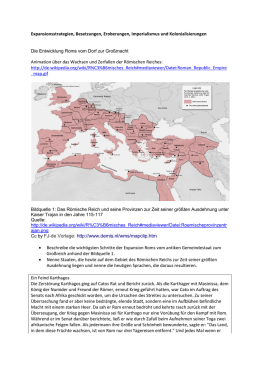 Die Entwicklung Roms zur Weltmacht