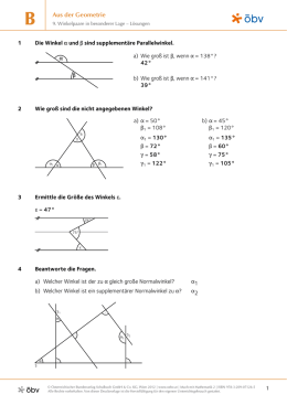 Winkelarten - mathe